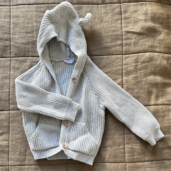 Jamie Kay | Jackets & Coats | Jamie Kay Bear Ear Knit Hoodie | Poshmark